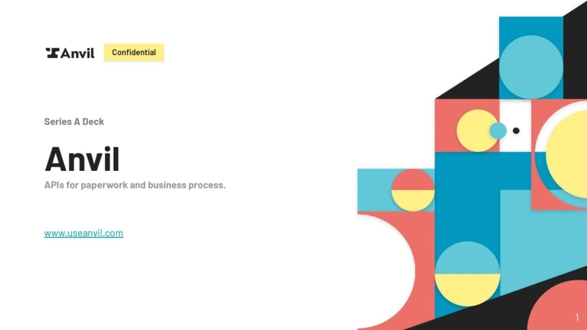 Anvil's $10k Series A Pitch Deck - All Slides